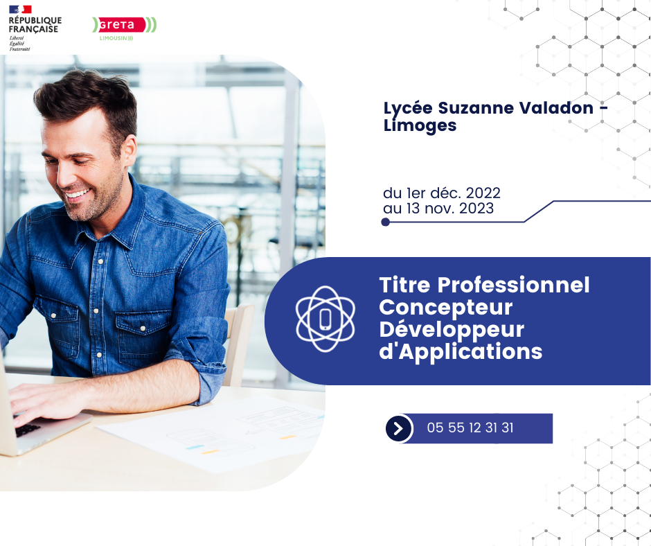 Nouveau à Limoges : une formation de concepteur développeur d'applis ...