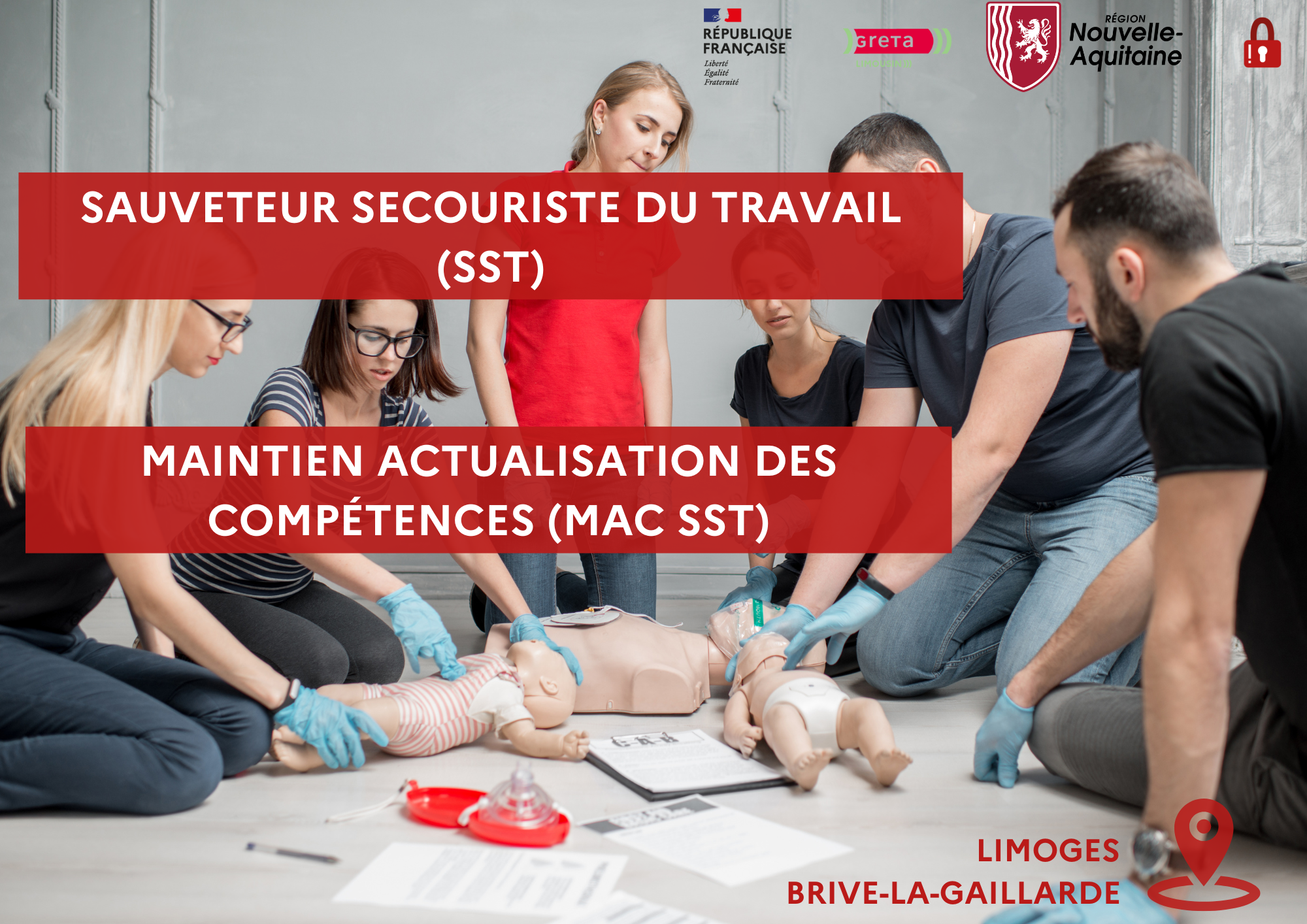 Prochaines sessions SST et MAC SST ! - GRETA du Limousin