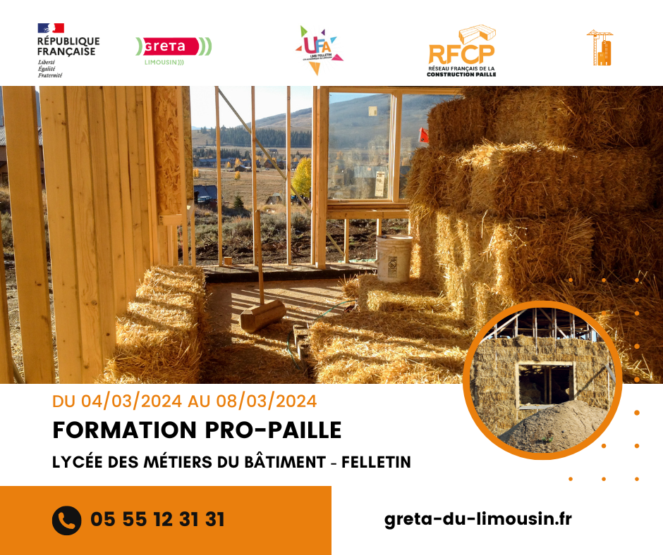 [Formation Pro-paille] - GRETA du Limousin